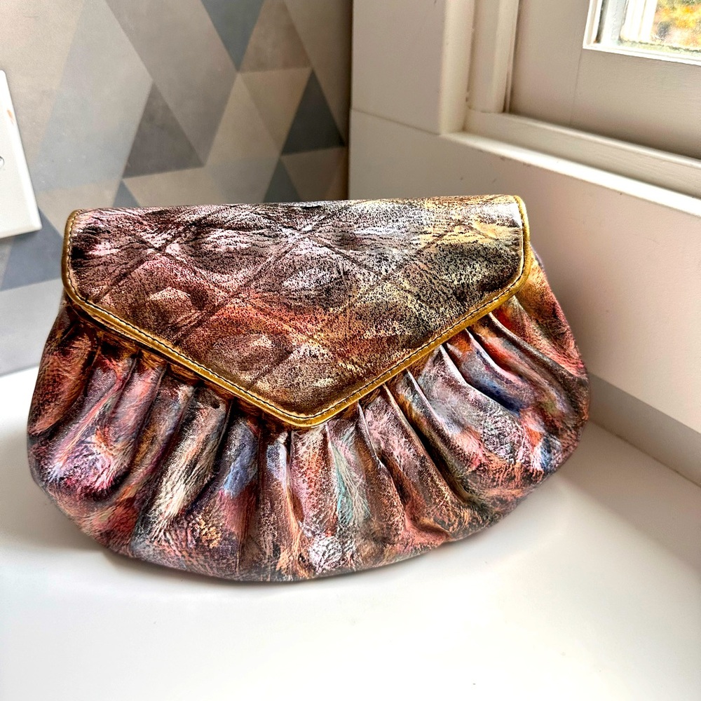 Autographed Vintage Jane Yoo Crossbody Purse - Gem